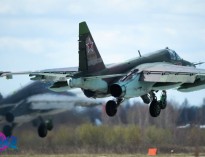 سقوط جنگنده سوخو25 روسیه | جهان نيوز