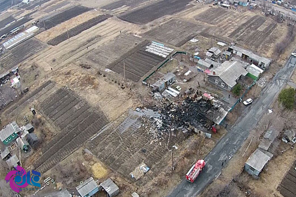 سقوط جنگنده سوخو25 روسیه | جهان نيوز