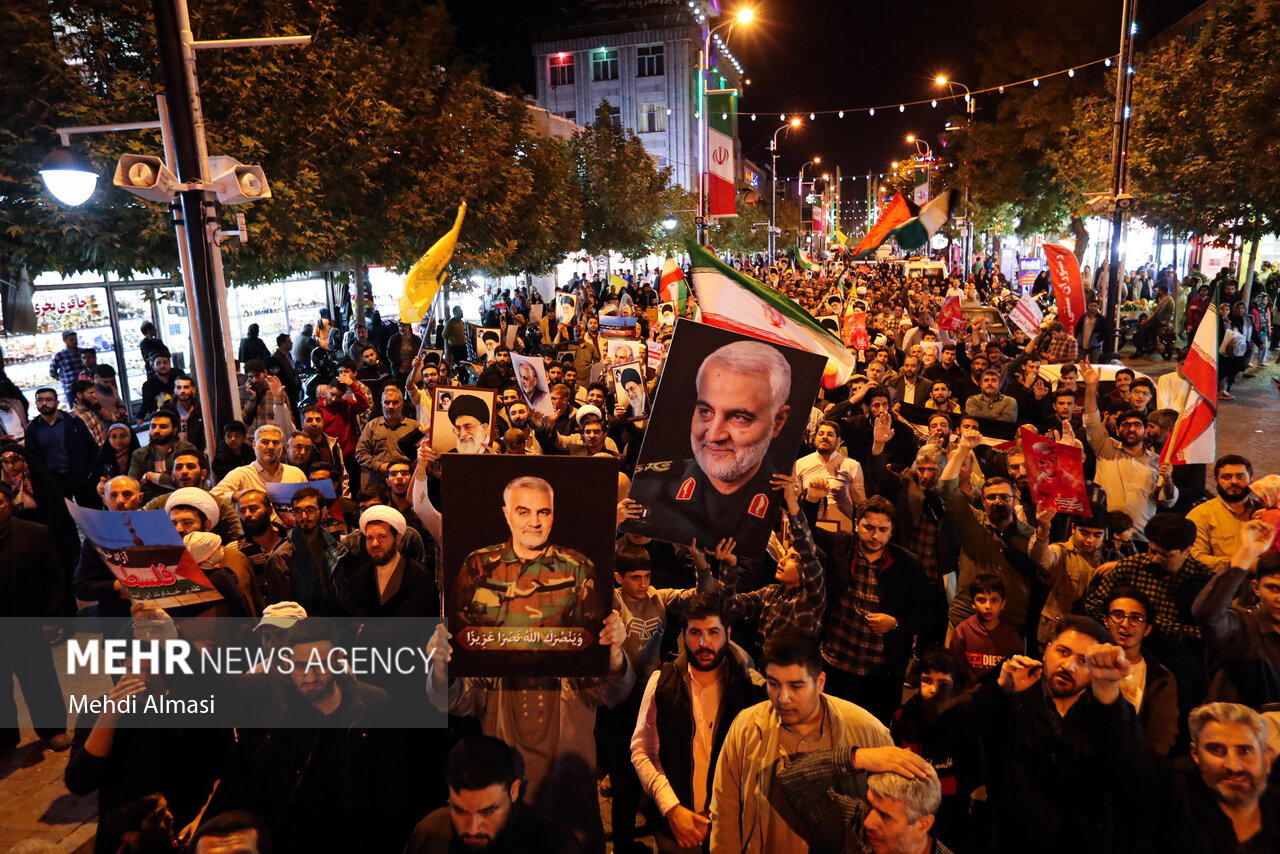 عکس راهپیمایی زنجانی‌ها - جهان نيوز